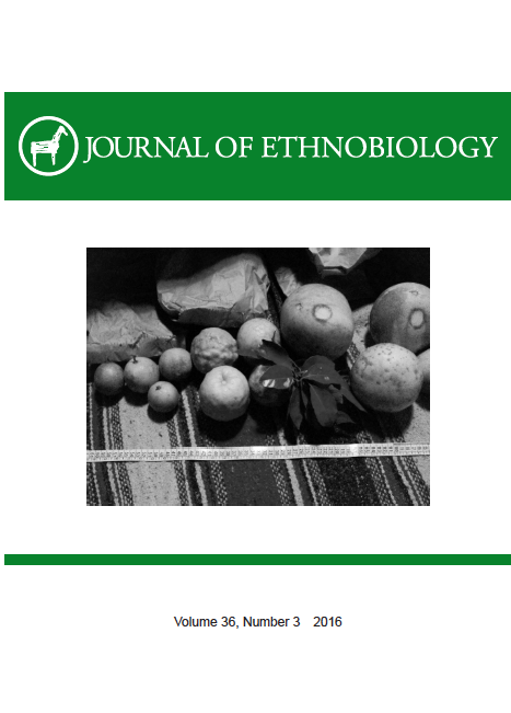 Journal of Ethnobiology | Society of Ethnobiology